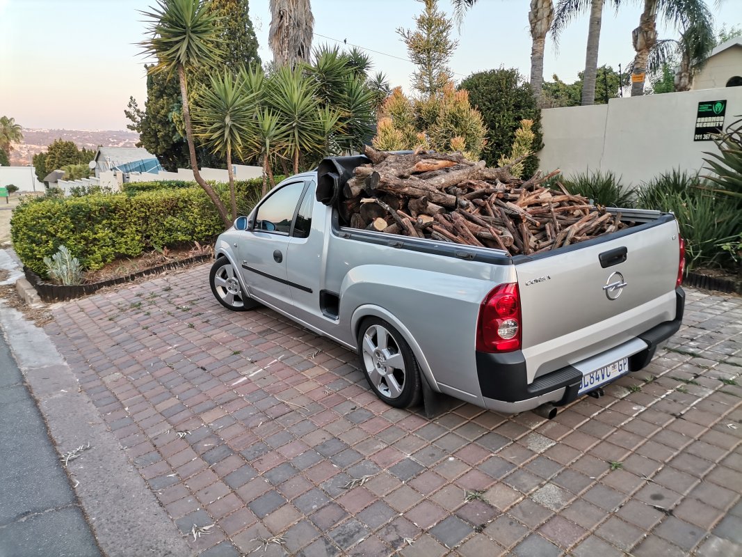 Opel Corsa Bakkie Modified With Sound