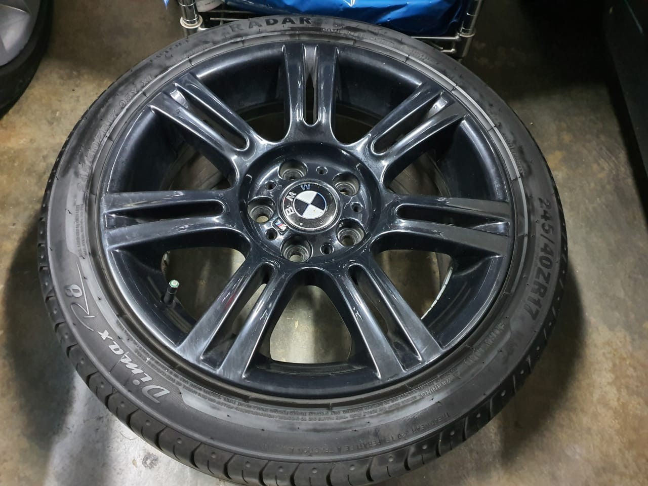 [For Sale] - BMW E90 style 194 17" rims with tyres | Parts and ...